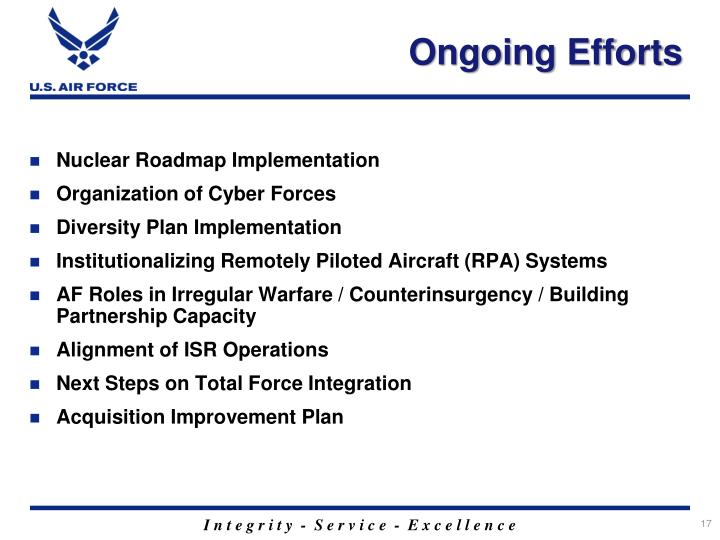 PPT - The United States Air Force PowerPoint Presentation - ID:1392141