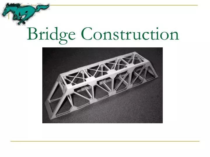 PPT - Bridge Construction PowerPoint Presentation, free download - ID ...