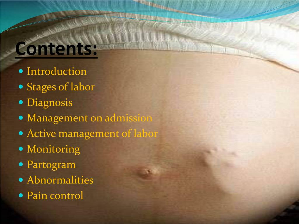 Ppt First Stage Of Labor Powerpoint Presentation Free Download Id