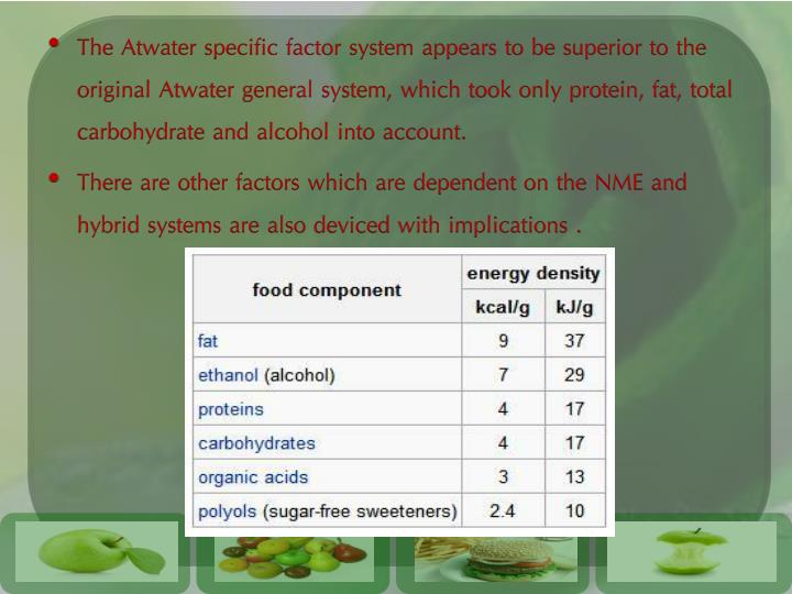 PPT - ENERGY VALUE OF FOODS PowerPoint Presentation - ID:1392978