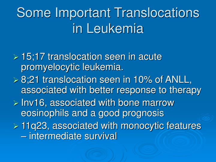 PPT - Leukemia PowerPoint Presentation - ID:139315