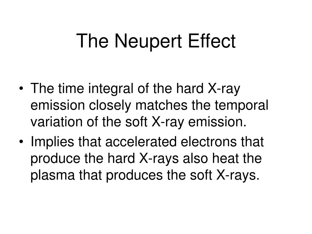 PPT - RHESSI Investigations of the Neupert Effect in Solar Flares ...