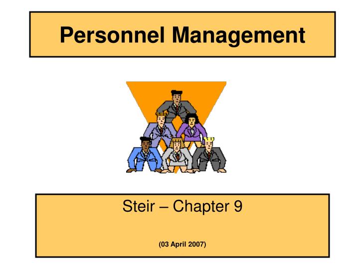 PPT - Personnel Management PowerPoint Presentation, free download - ID ...