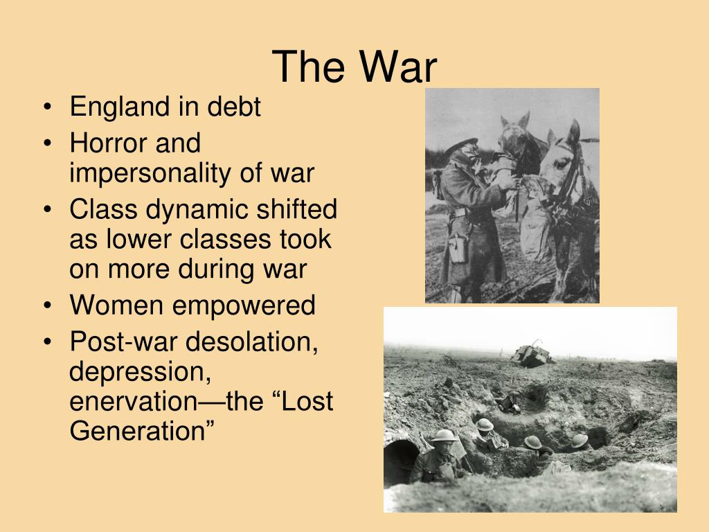 PPT - The Modern Period in British Literature PowerPoint Presentation ...