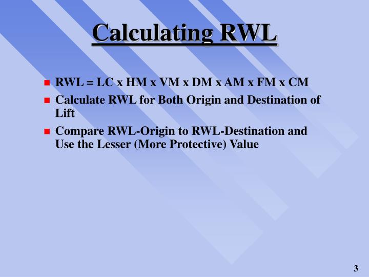 PPT - NIOSH Lifting Guidelines PowerPoint Presentation - ID:1397619