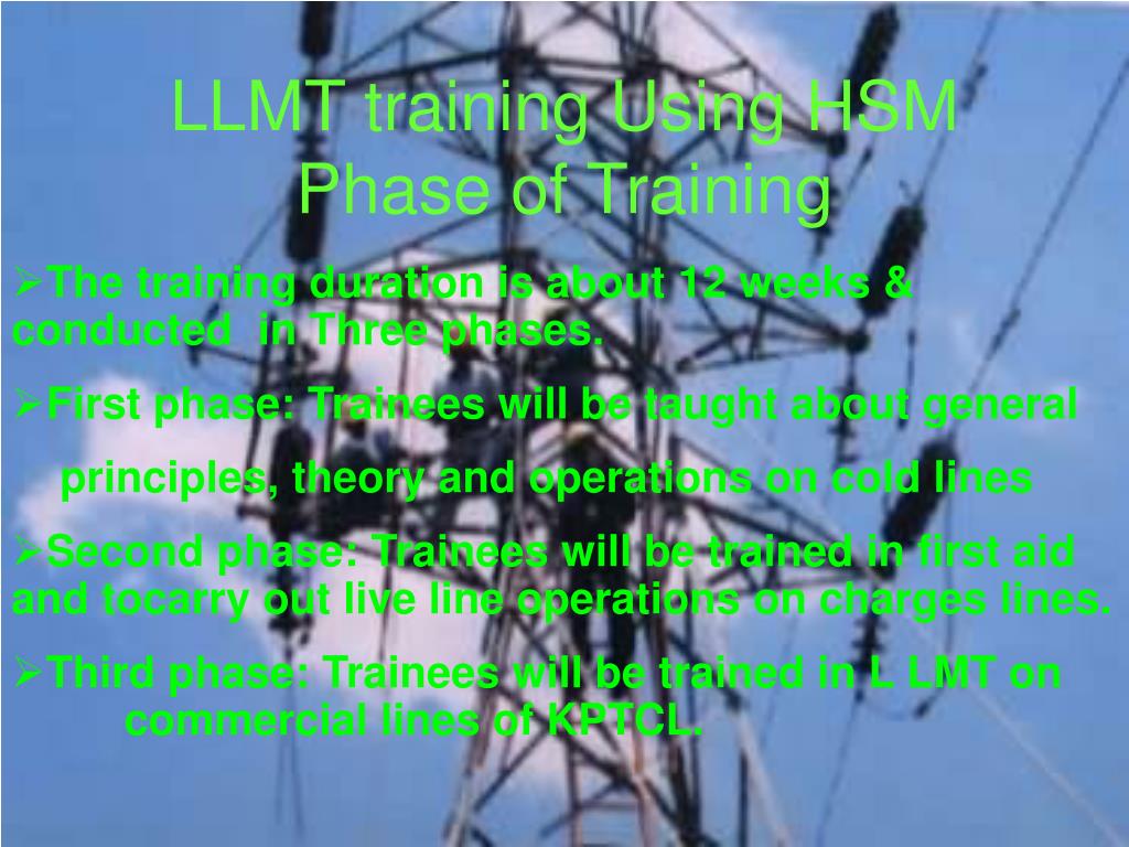PPT - NPTI HOT LINE TRAINING CENTRE BANGALORE PowerPoint Presentation ...