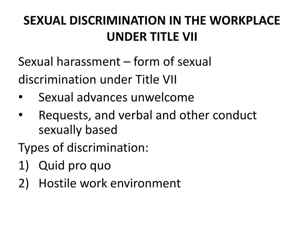 Ppt Class Twelve Sex Discrimination Powerpoint Presentation Free Hot