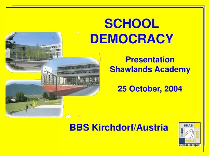 PPT - SCHOOL DEMOCRACY PowerPoint Presentation, free download - ID:1398653