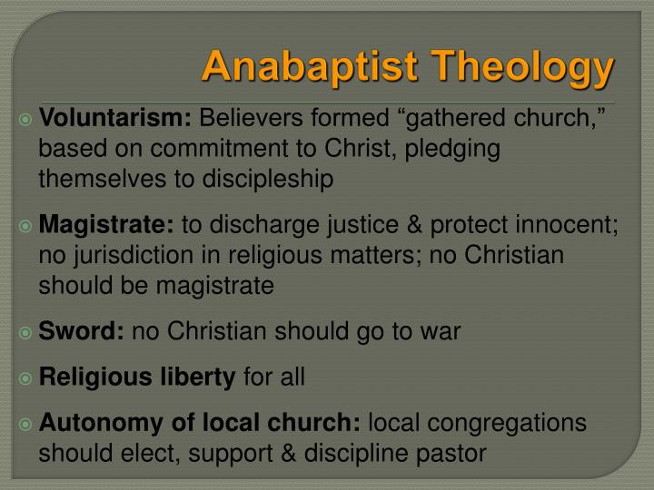PPT - Ulrich Zwingli & the Anabaptists PowerPoint Presentation - ID:1399425