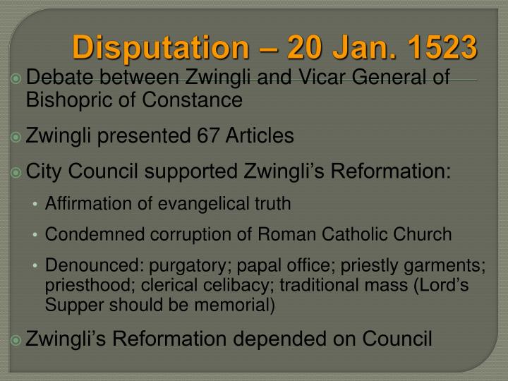 PPT - Ulrich Zwingli & the Anabaptists PowerPoint Presentation - ID:1399425