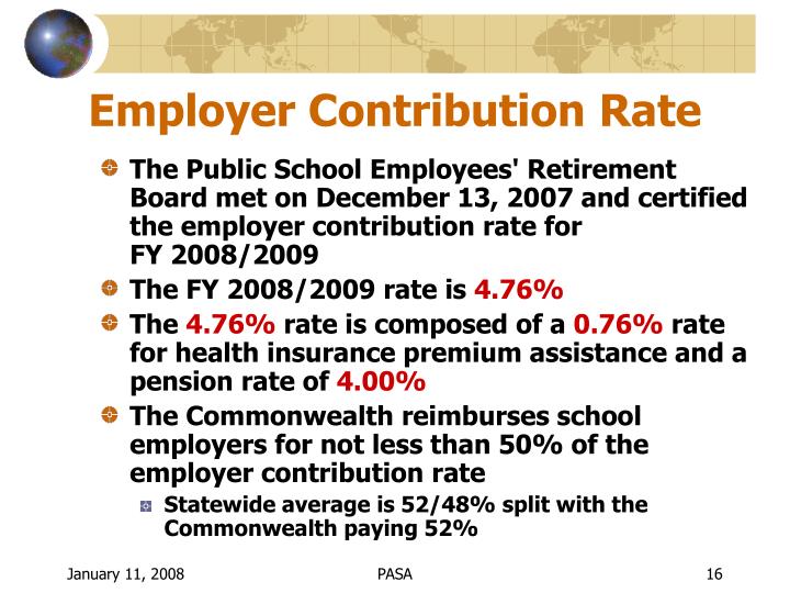 PPT - Understanding PSERS and the Employer Contribution Rate PowerPoint ...