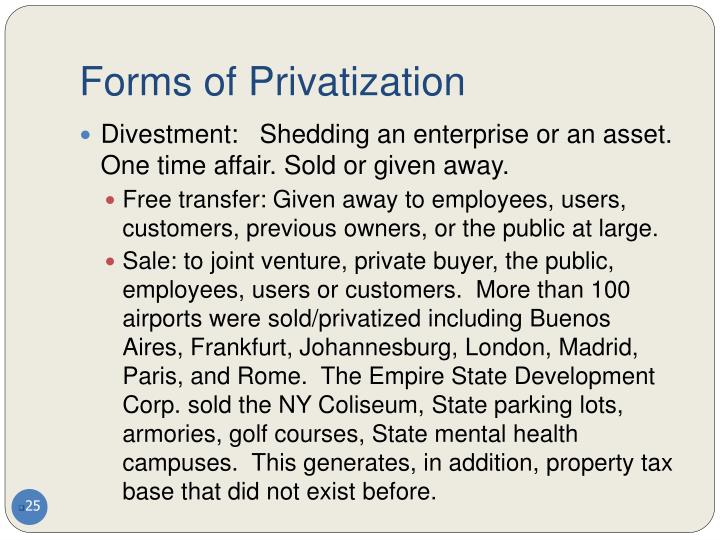PPT - Economics & Management of Privatization PowerPoint Presentation ...