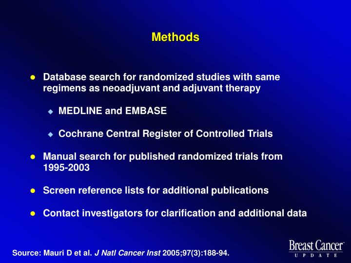 PPT - Neoadjuvant versus Adjuvant Systemic Treatment in Breast Cancer ...