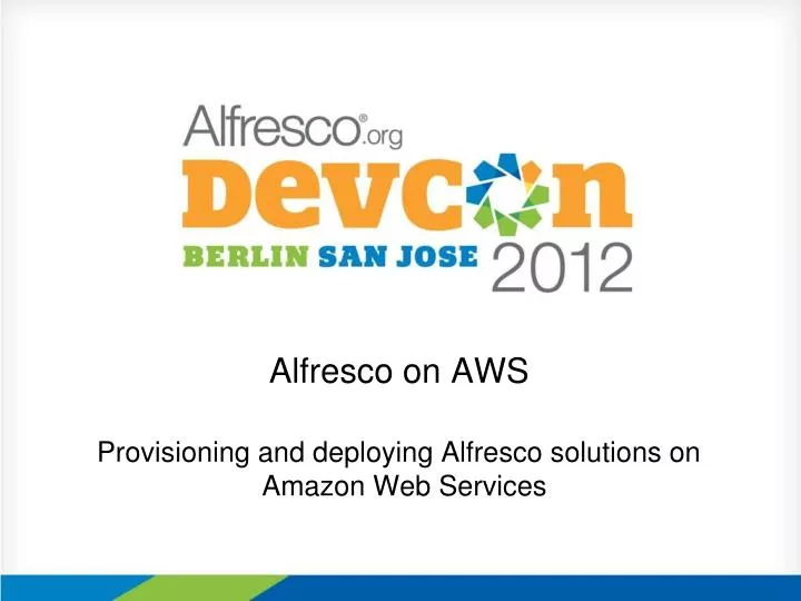 Ppt Alfresco On Aws Powerpoint Presentation Free Download Id 1403133