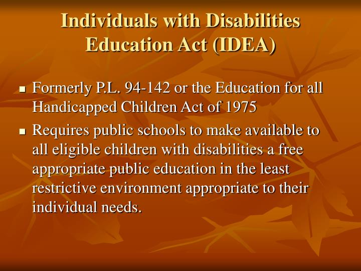 PPT - Disability Law PowerPoint Presentation - ID:1403624