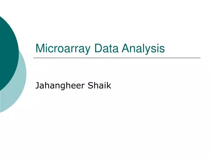 PPT - Microarray Data Analysis PowerPoint Presentation, free download - ID:1404210