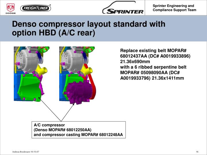 PPT - Auxiliary Drive Retrofit (Diesel only) PowerPoint Presentation ...