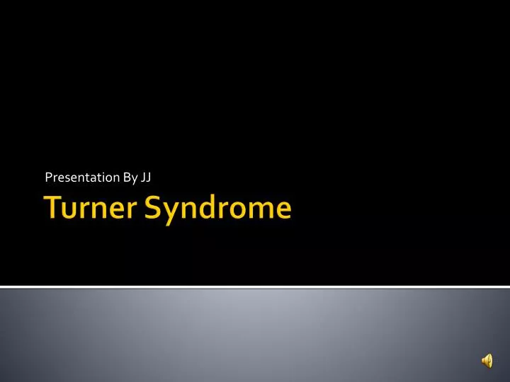 Ppt Turner Syndrome Powerpoint Presentation Free Download Id1404637