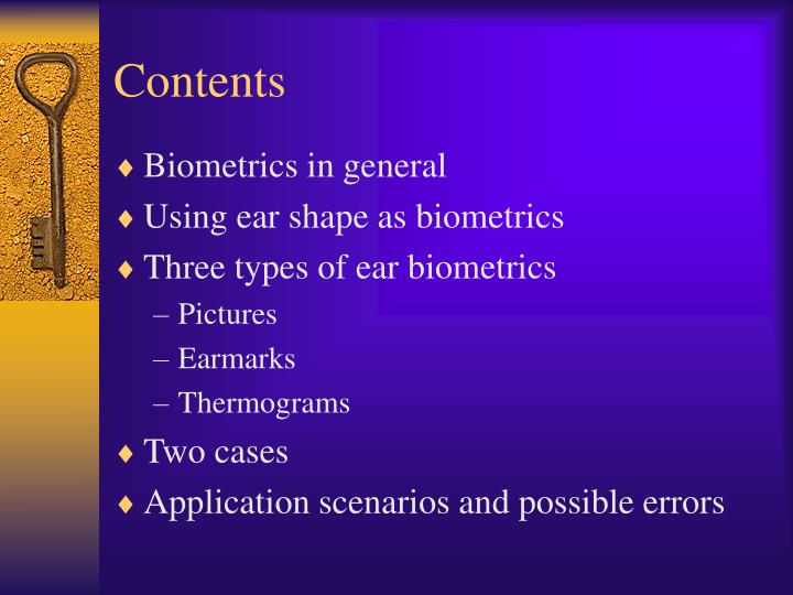 PPT - Ear biometrics PowerPoint Presentation - ID:1405647