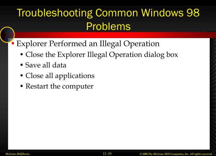 PPT - Windows 98 PowerPoint Presentation - ID:1406330