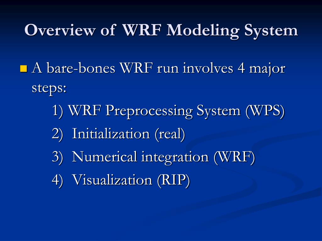 Ppt Atmo5332 Wrf Arw Tutorial Powerpoint Presentation Free Download