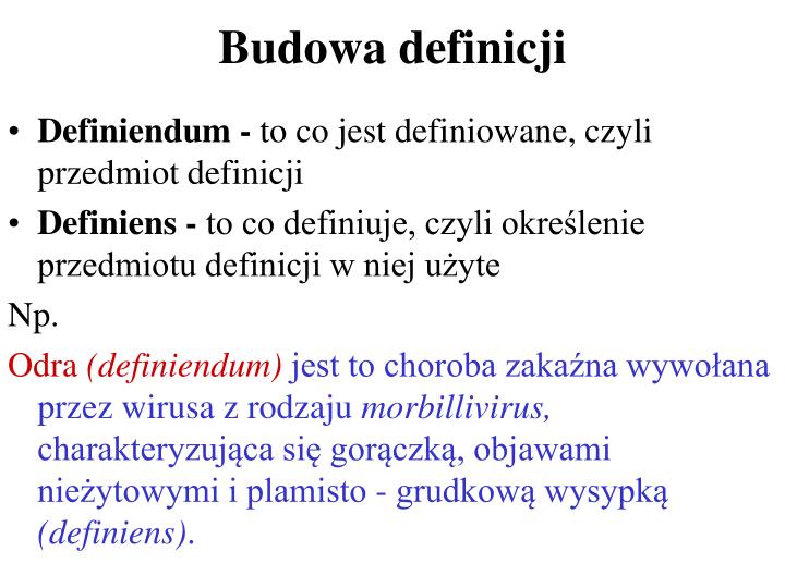 PPT - Definicje przypadków chorób zakaźnych w nadzorze ...