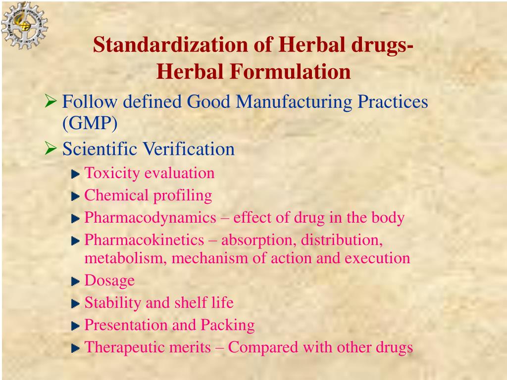 PPT - Quality control & Standardization of herbal drugs PowerPoint ... PPT - Quality control & Standardization of herbal drugs PowerPoint ...