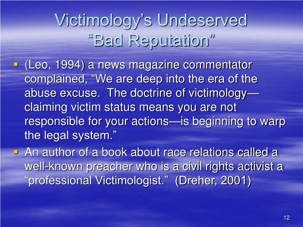 Ppt Crime Victims An Introduction To Victimology Sixth Edition