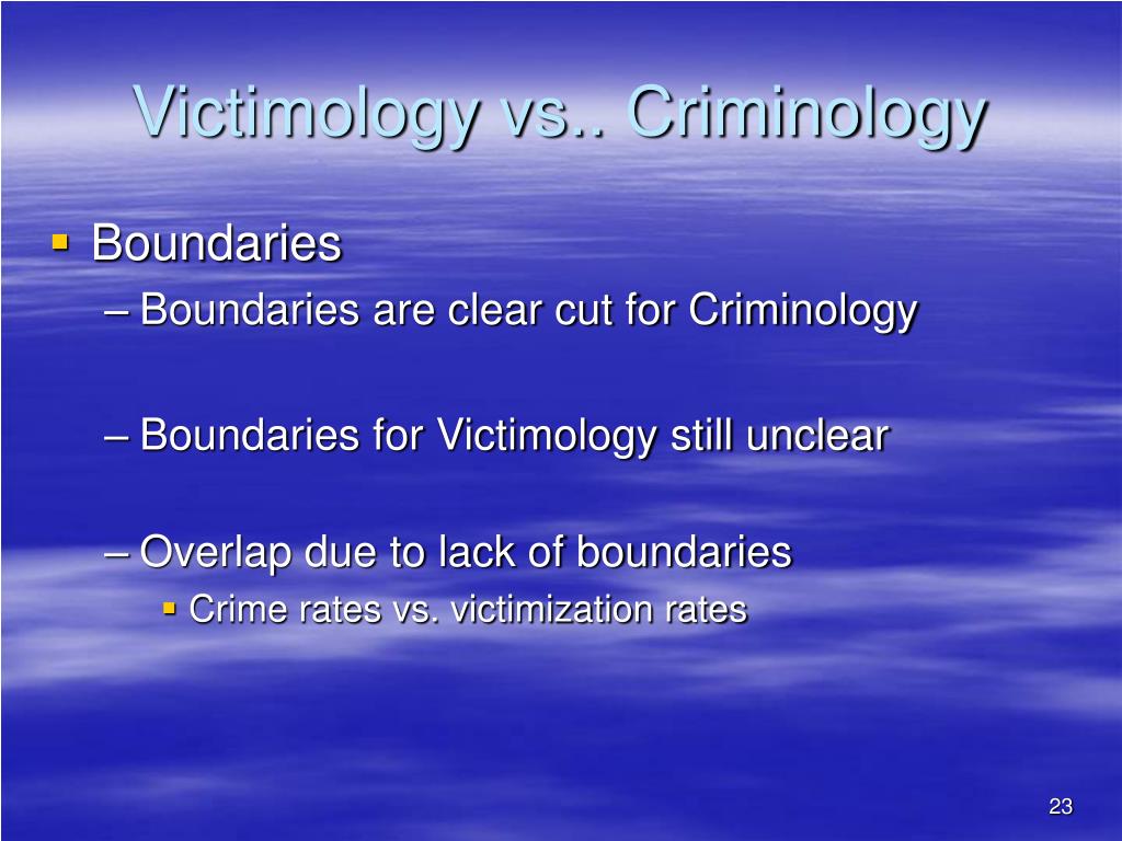 Ppt Crime Victims An Introduction To Victimology Sixth Edition