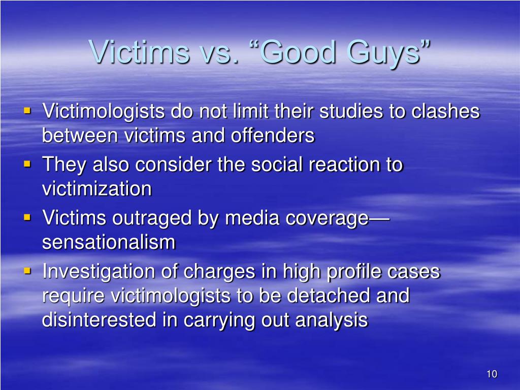 Ppt Crime Victims An Introduction To Victimology Sixth Edition