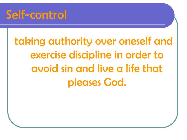 PPT - Fruits of the Holy Spirit PowerPoint Presentation - ID:1408548