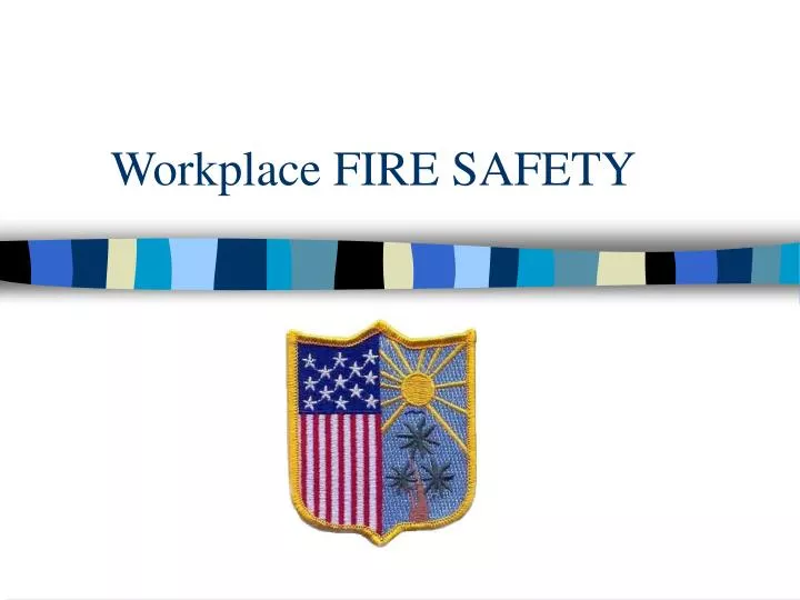 PPT - Workplace FIRE SAFETY PowerPoint Presentation, free download - ID ...