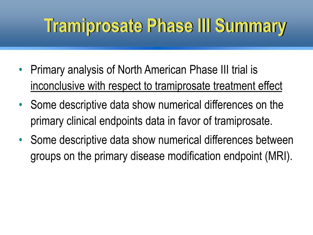 PPT - Clinical Trials in Alzheimer’s Disease PowerPoint Presentation ...