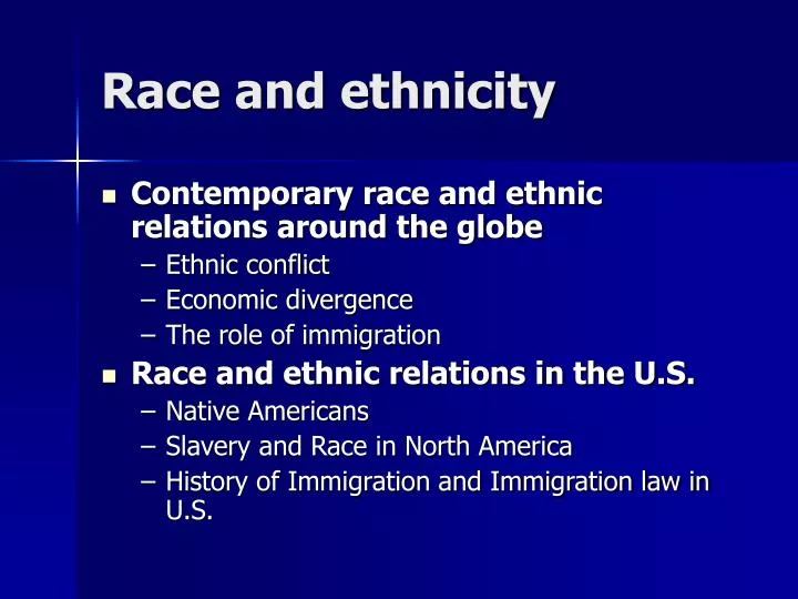 PPT - Race and ethnicity PowerPoint Presentation, free download - ID ...