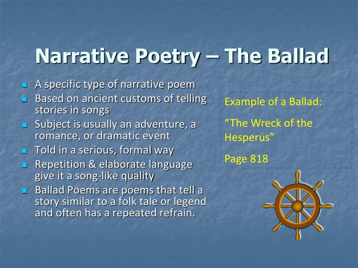 PPT - Types of Poetry PowerPoint Presentation - ID:1409267