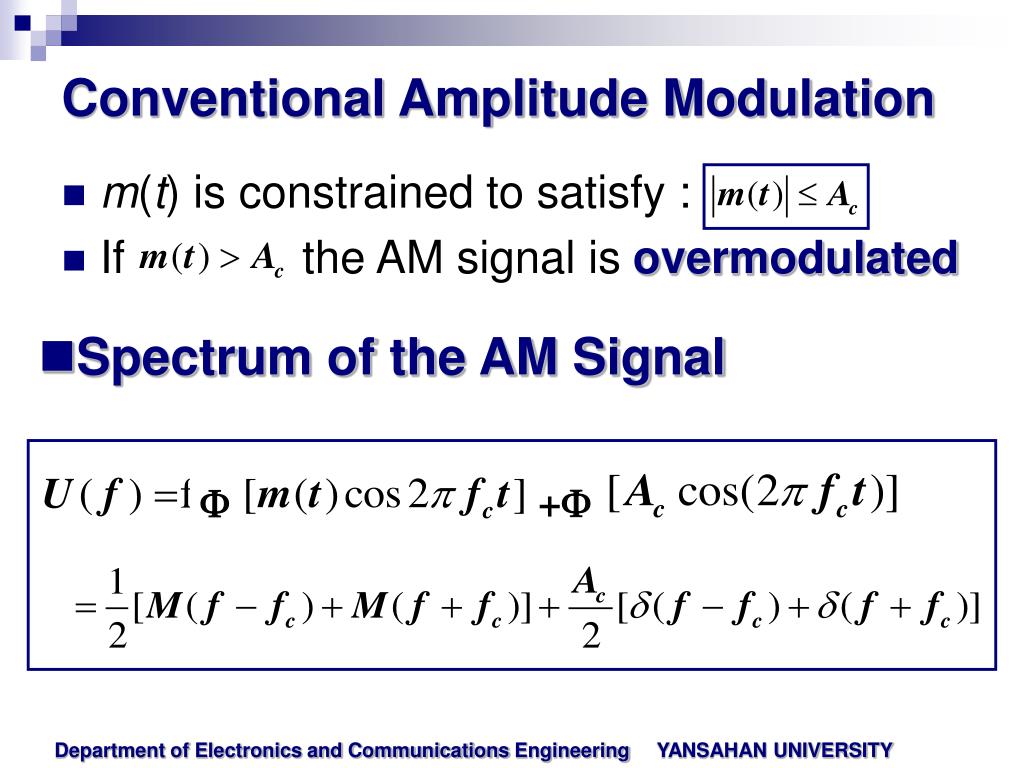 Ppt Analog Modulation Powerpoint Presentation Free Download Id 1409397