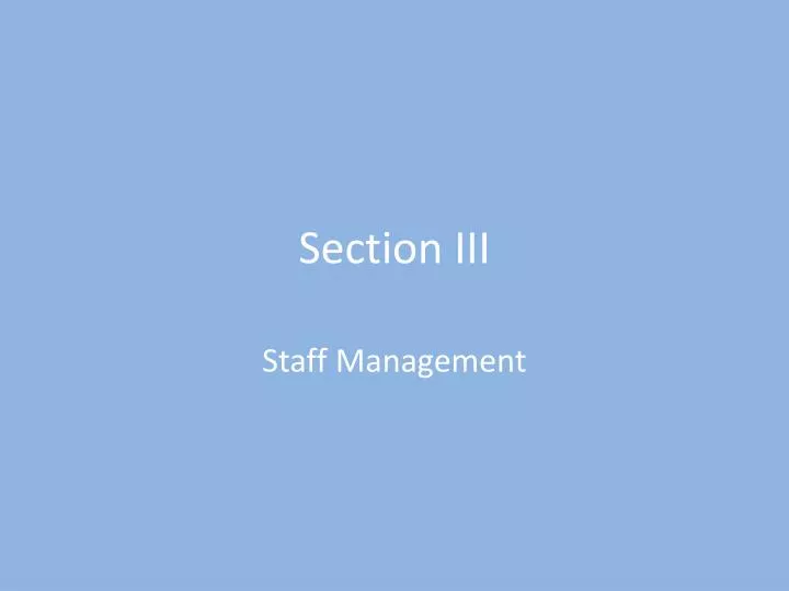 PPT - Section III PowerPoint Presentation, free download - ID:1409457