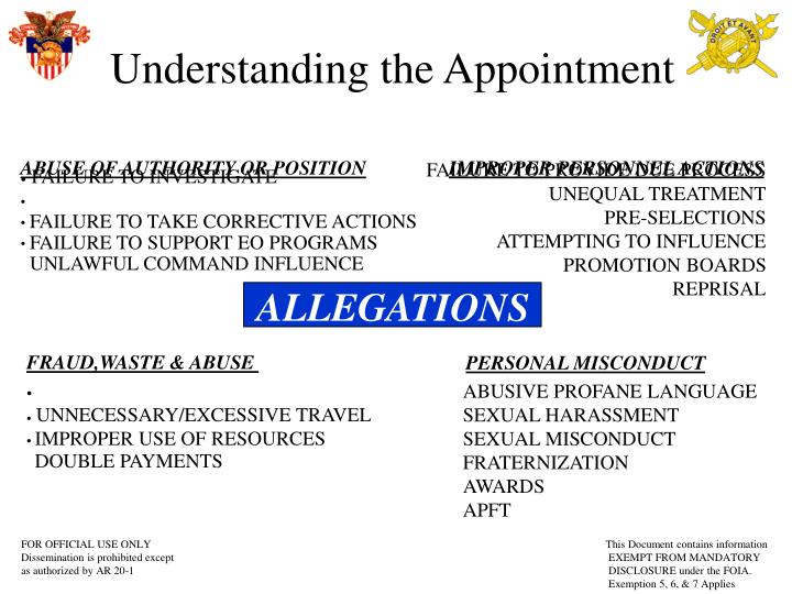 PPT - AR 15-6 Investigating Officer’s Course PowerPoint Presentation ...
