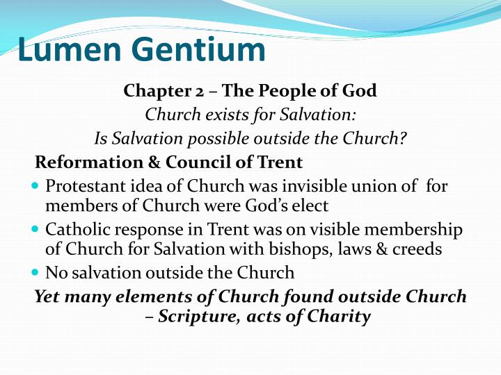 PPT - Lumen Gentium PowerPoint Presentation - ID:1410005