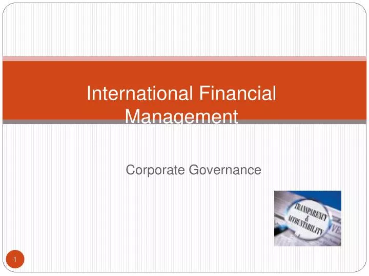 PPT - International Financial Management PowerPoint Presentation, free ...