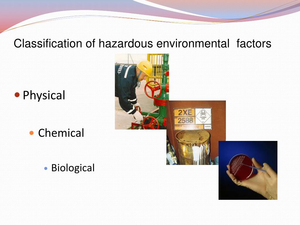 PPT - Hazardous industrial factors and their influence on human health ...