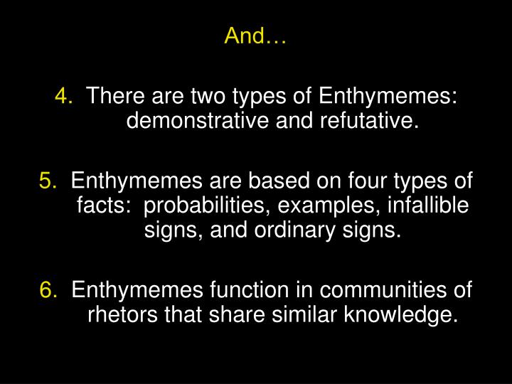 PPT - THE ENTHYMEME in Contemporary Advertising PowerPoint Presentation ...