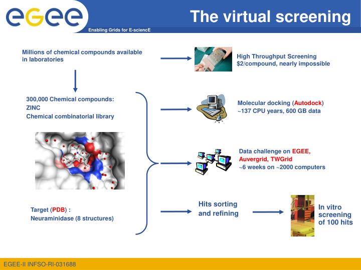 PPT - Building Grid-enabled Virtual Screening Service for Drug ...