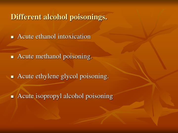 PPT - ACUTE ALCOHOL INTOXICATION PowerPoint Presentation - ID:1411795