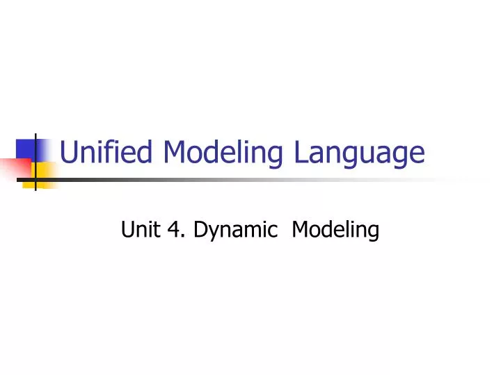 PPT - Unified Modeling Language PowerPoint Presentation, free download ... PPT - Unified Modeling Language PowerPoint Presentation, free download ...