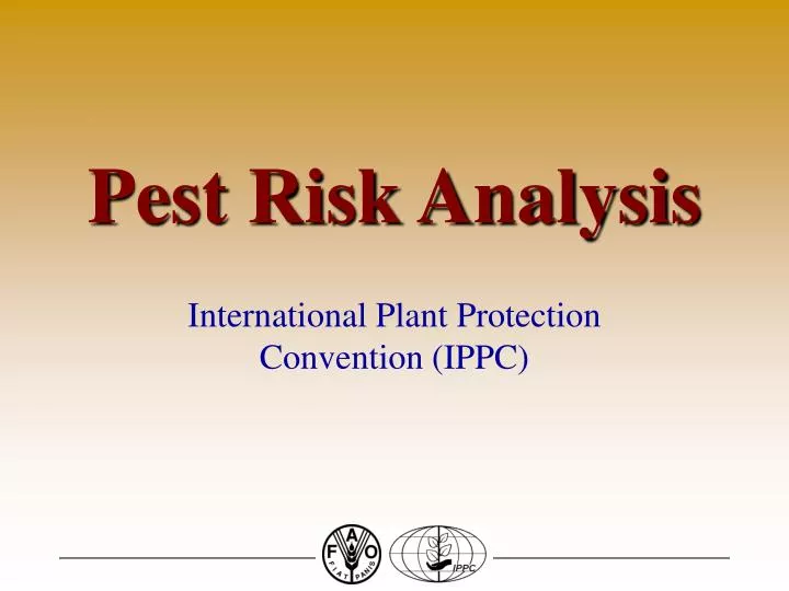 PPT - Pest Risk Analysis PowerPoint Presentation, free download - ID ...