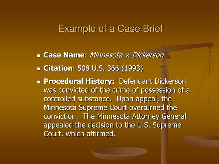 PPT - How to Brief a Case PowerPoint Presentation - ID:1413327
