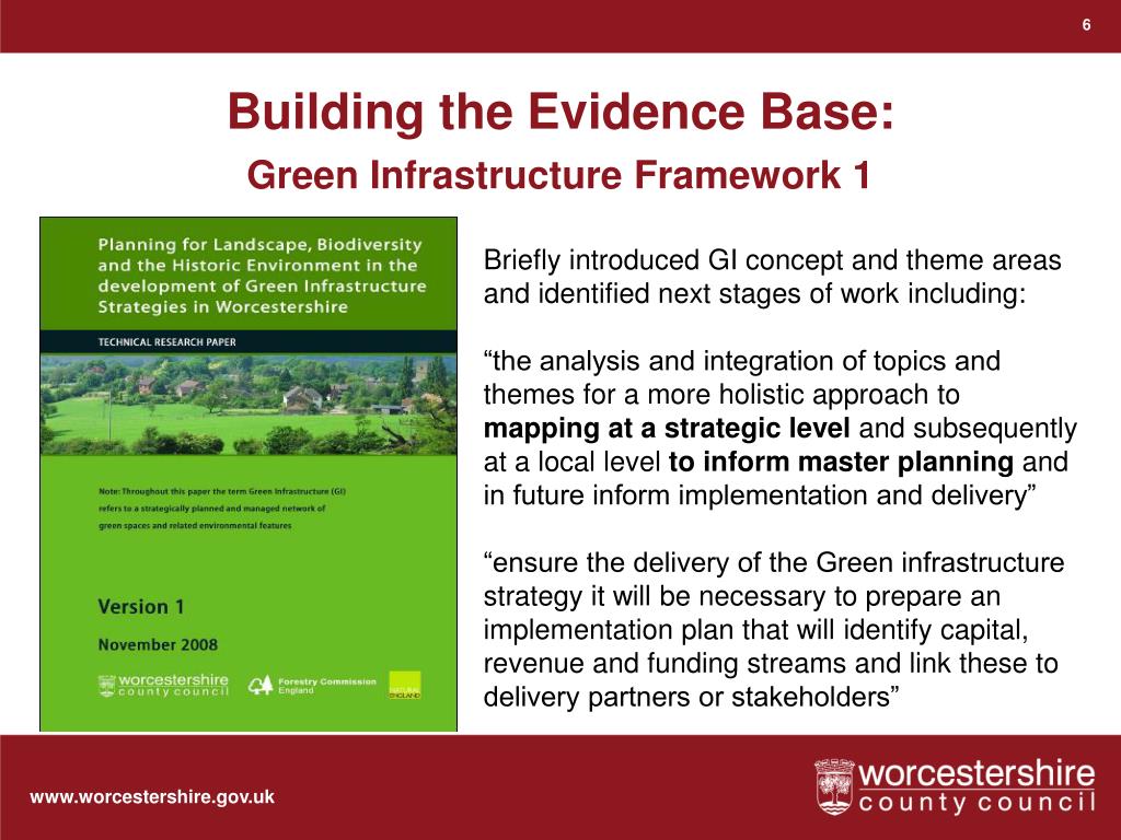 PPT - Towards a Worcestershire Green Infrastructure Strategy WPEG, 5 ...