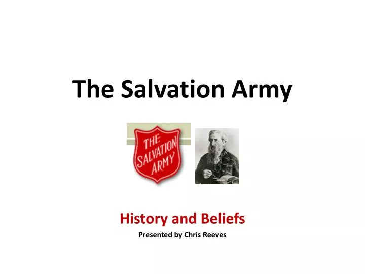 PPT - The Salvation Army PowerPoint Presentation, free download - ID ...