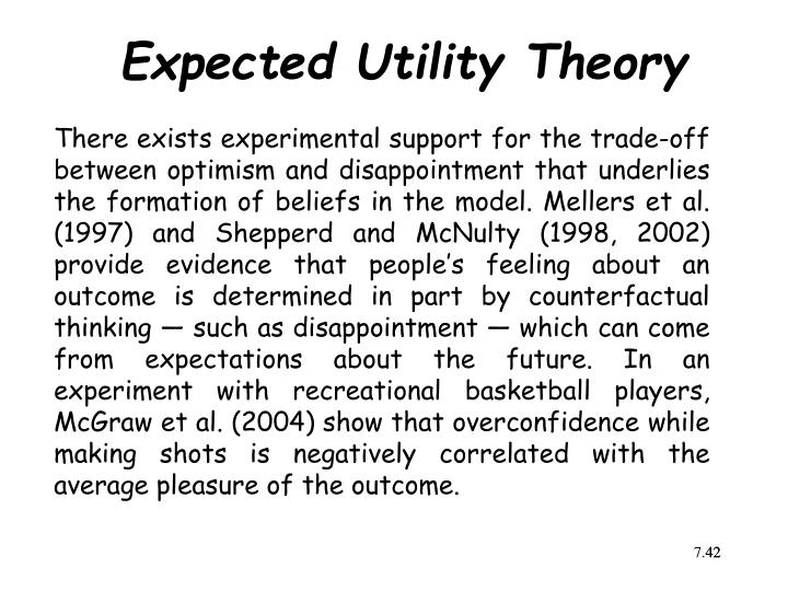 PPT - Expected Utility Theory PowerPoint Presentation - ID:1417450